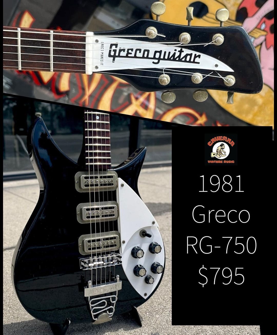 Guitars | Caveman Vintage Music